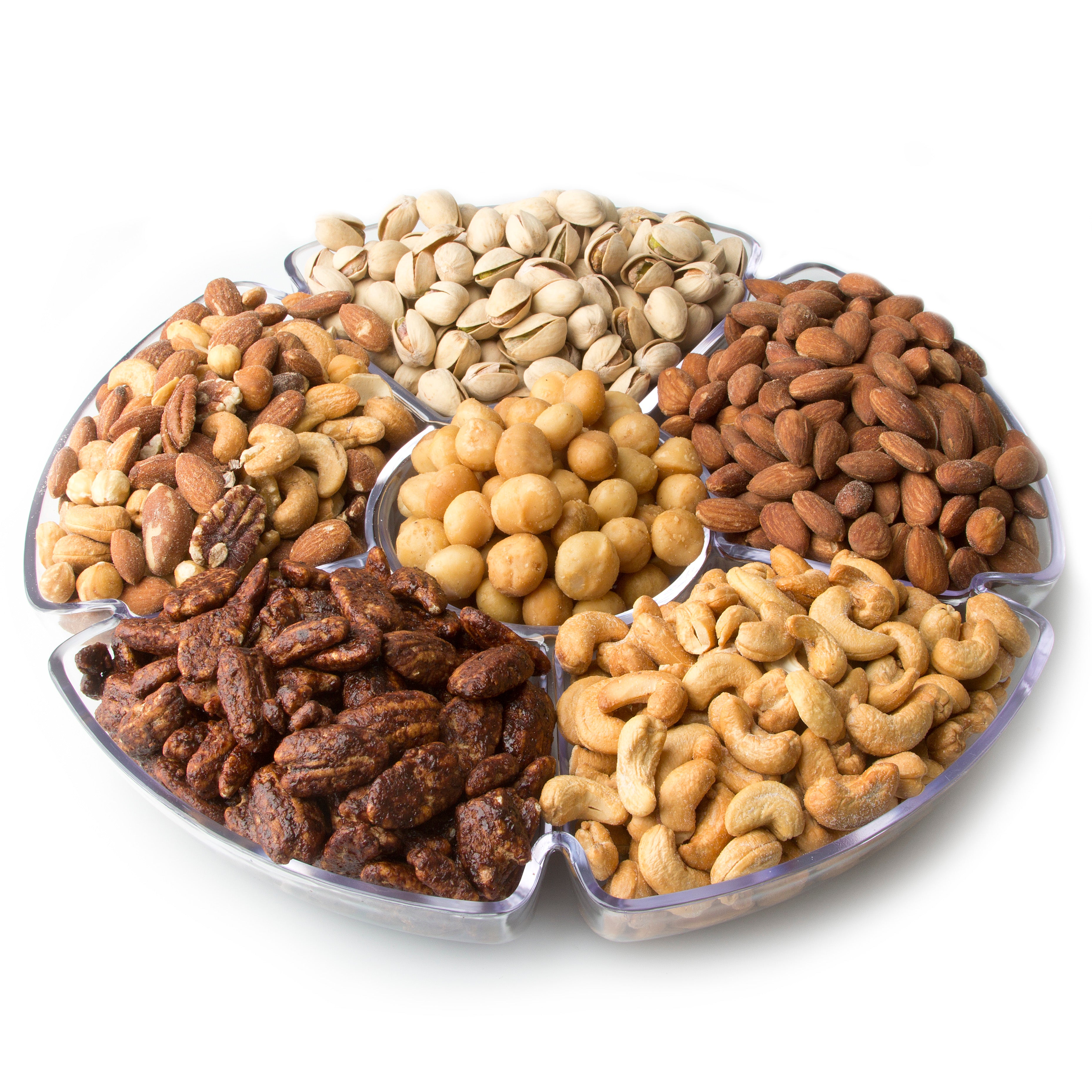 Mega Nuts Gift Tray - 6 Varieties – Oh! Nuts