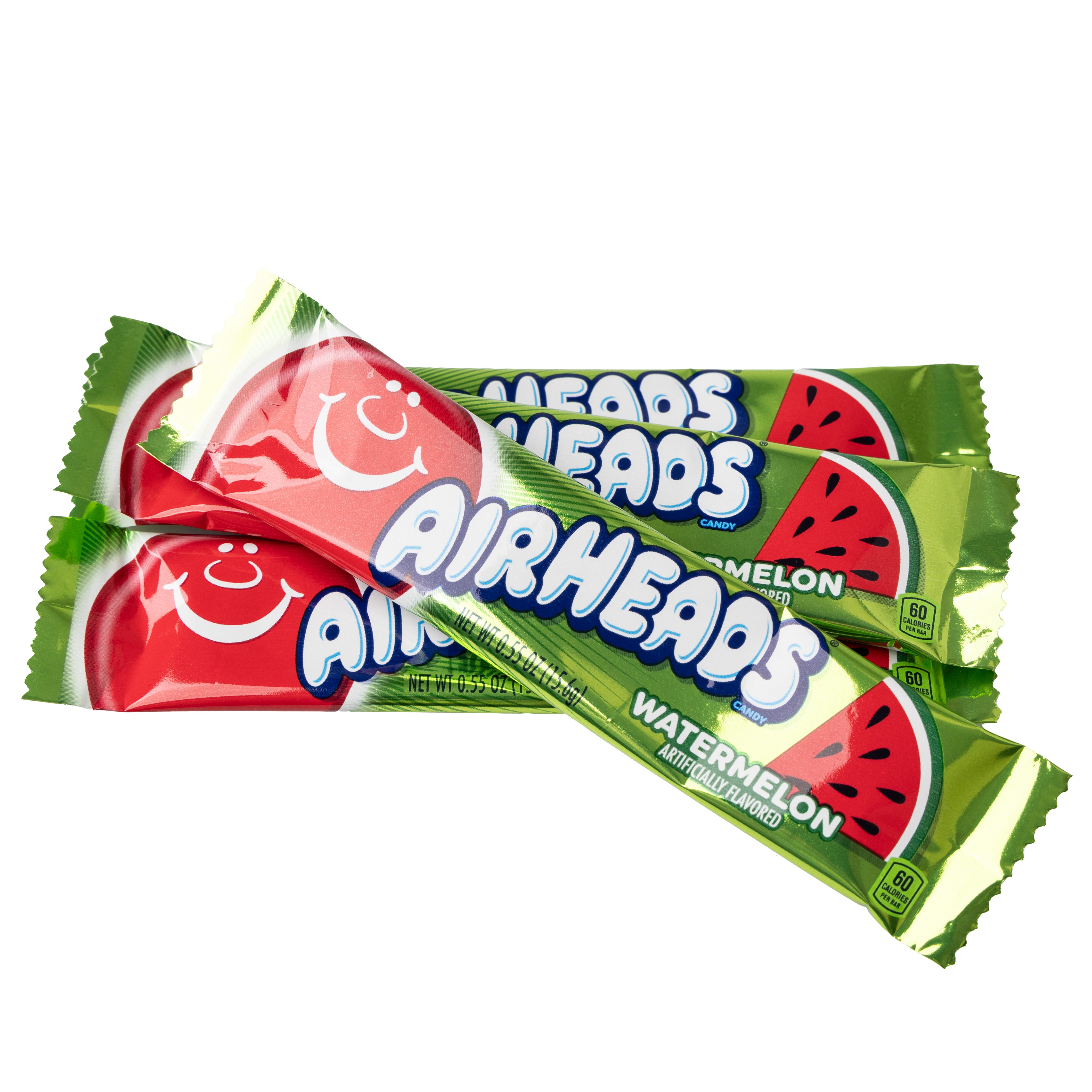 AirHeads Watermelon Taffy Candy Bars - 36CT Box – Oh! Nuts