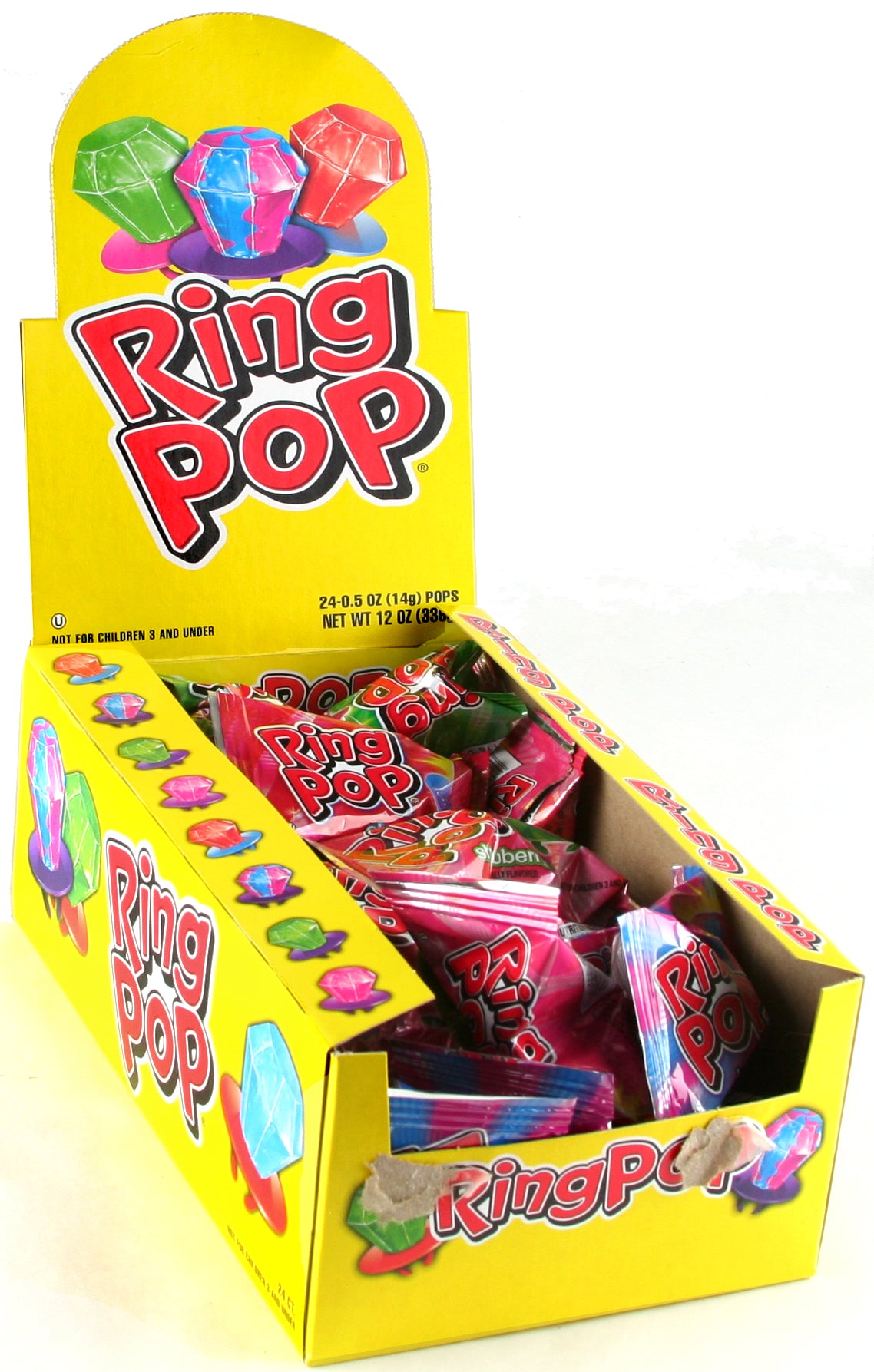 Candy Ring Pops - 24CT Box – Oh! Nuts