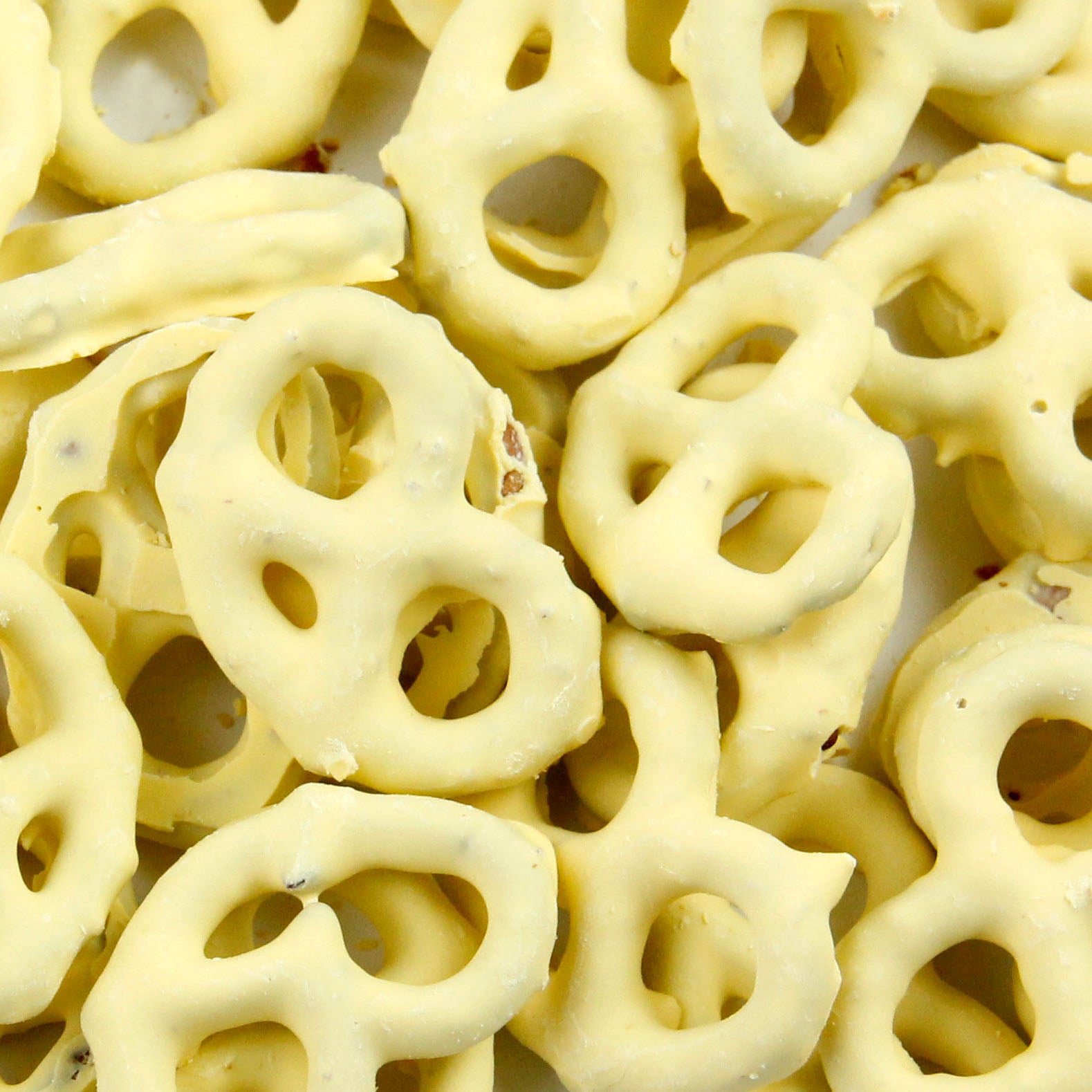 Yellow Yogurt Covered Pretzels - Lemon & Crème – Oh! Nuts