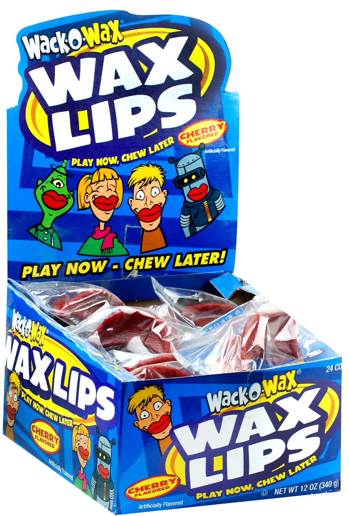 Wack-O-Wax Lips Candy - 24CT Box – Oh! Nuts