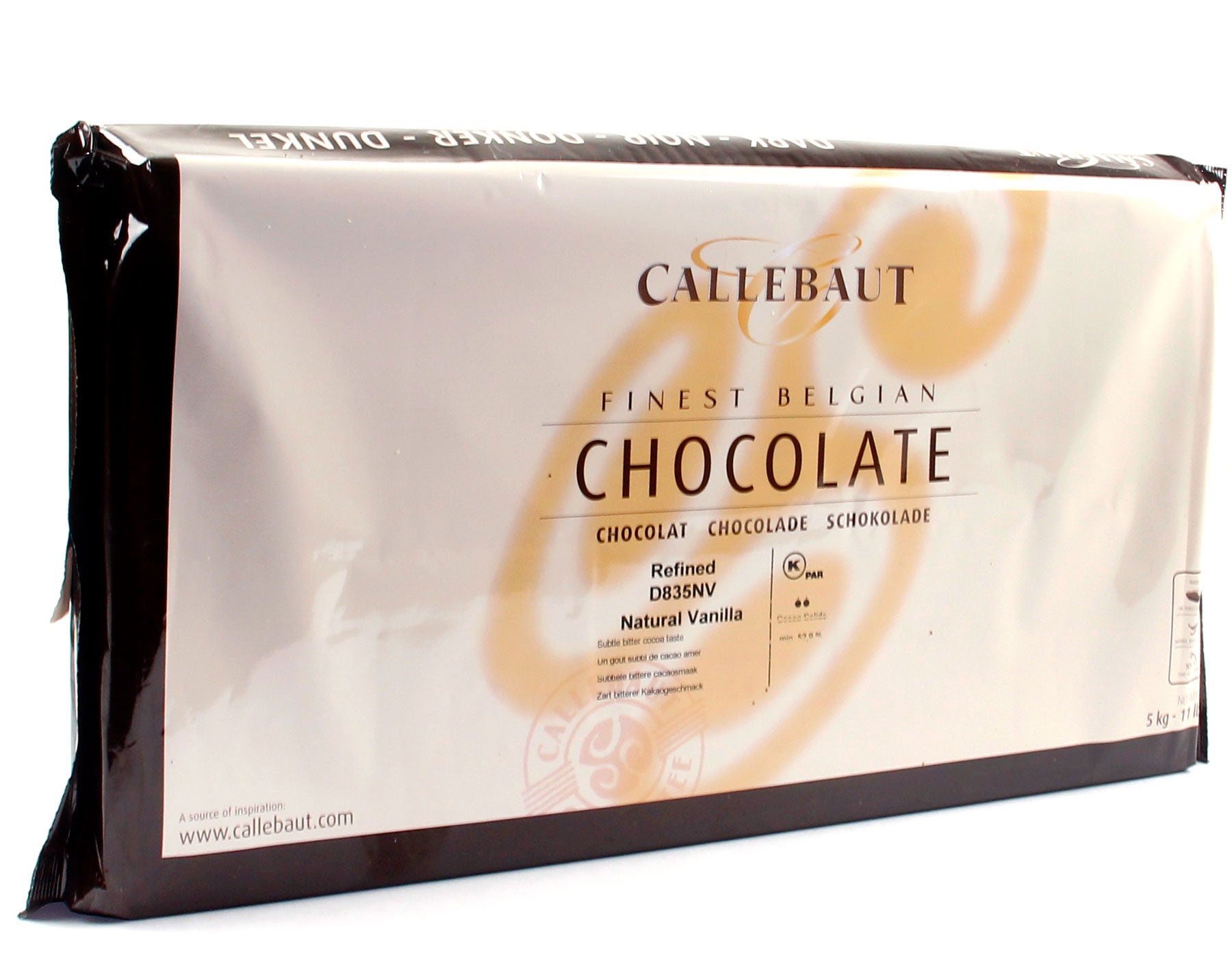 Callebaut Finest Belgian Baking Chocolate - 11 LB Bar – Oh! Nuts