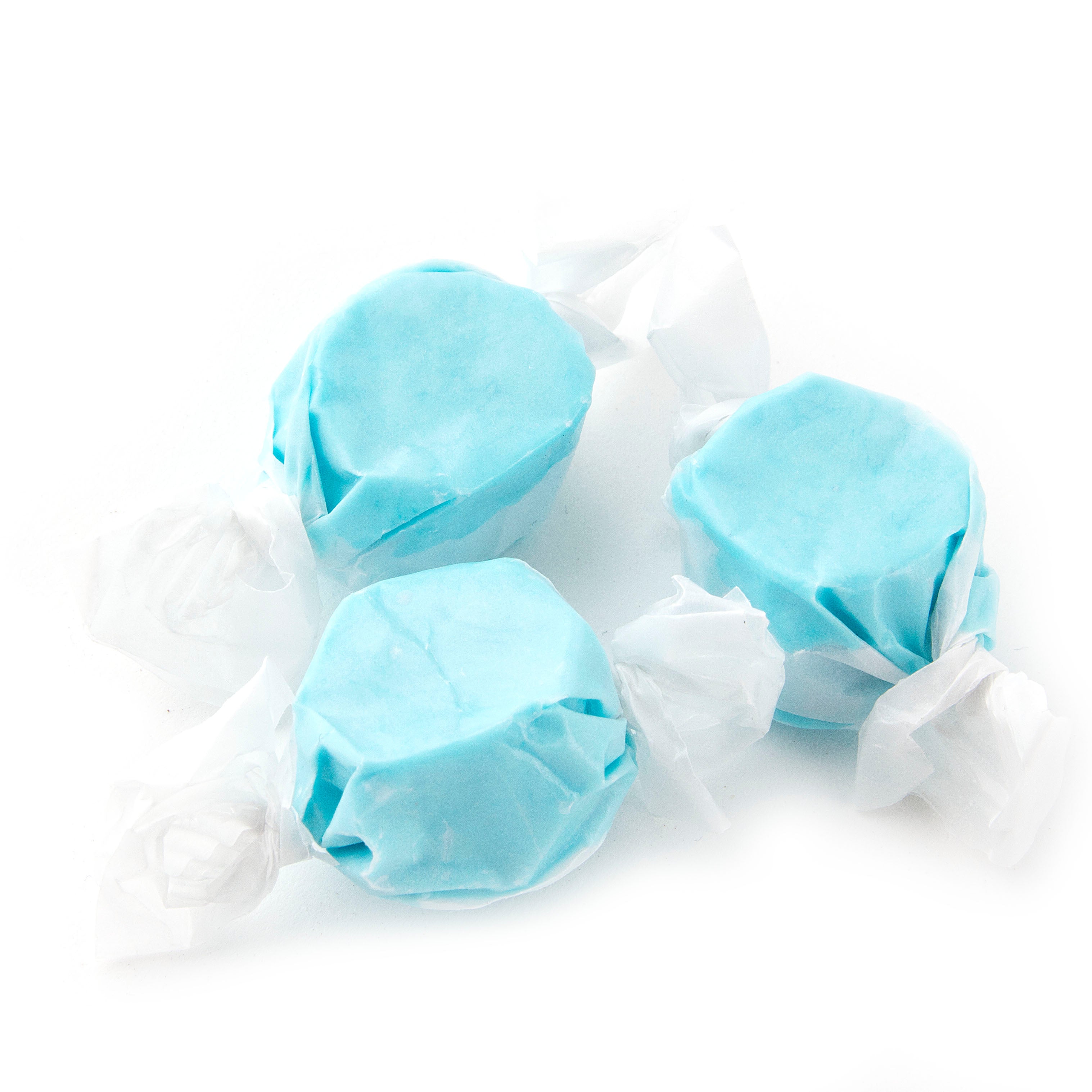 Light Blue Salt Water Taffy - Blue Raspberry – Oh! Nuts