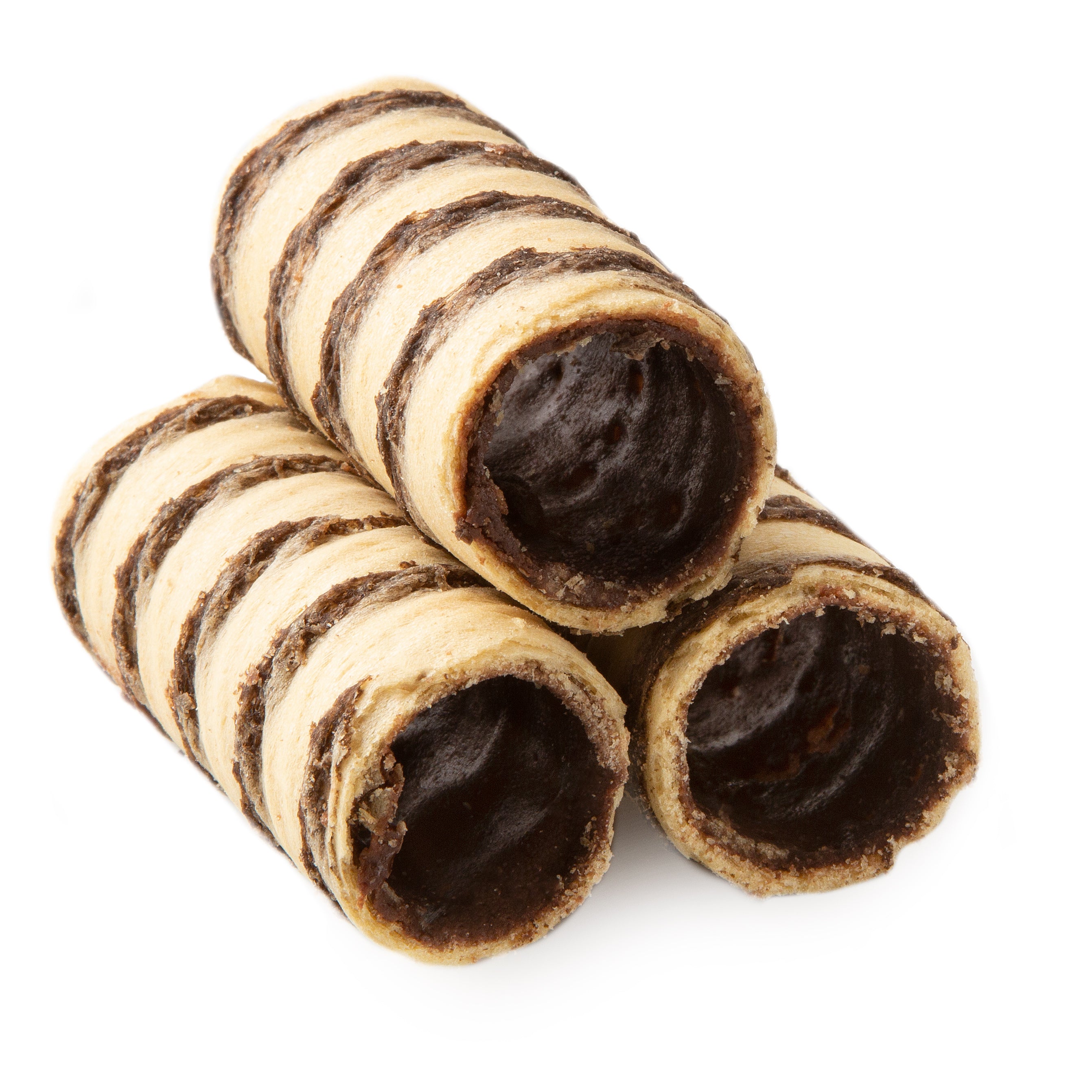Chocolate Striped Empty Cannoli - 18CT Box – Oh! Nuts