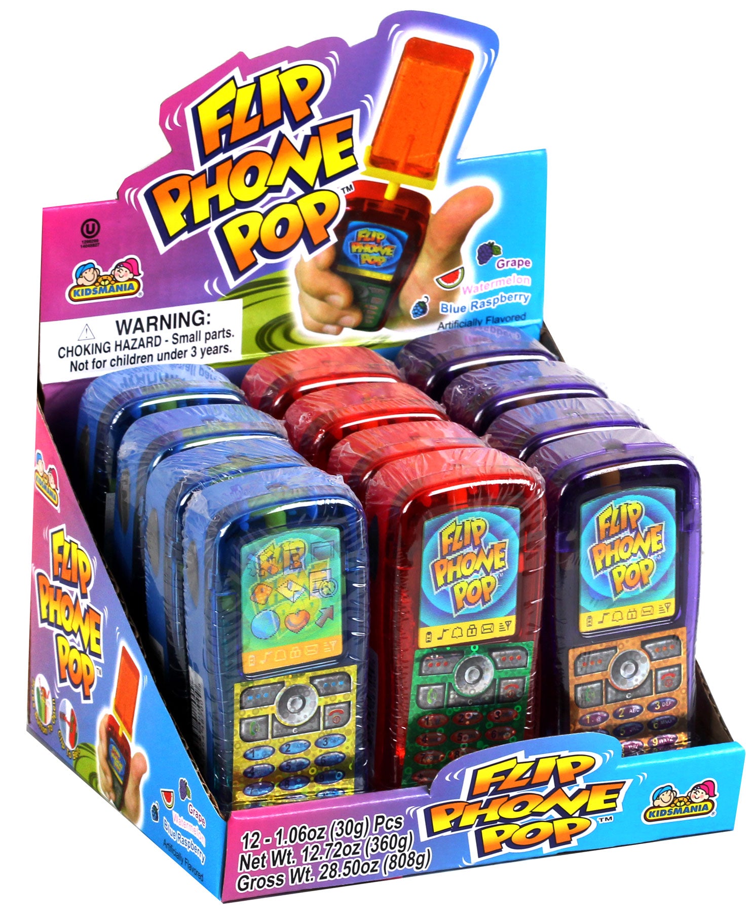 Flip Phone Candy Pop - 12CT Box – Oh! Nuts