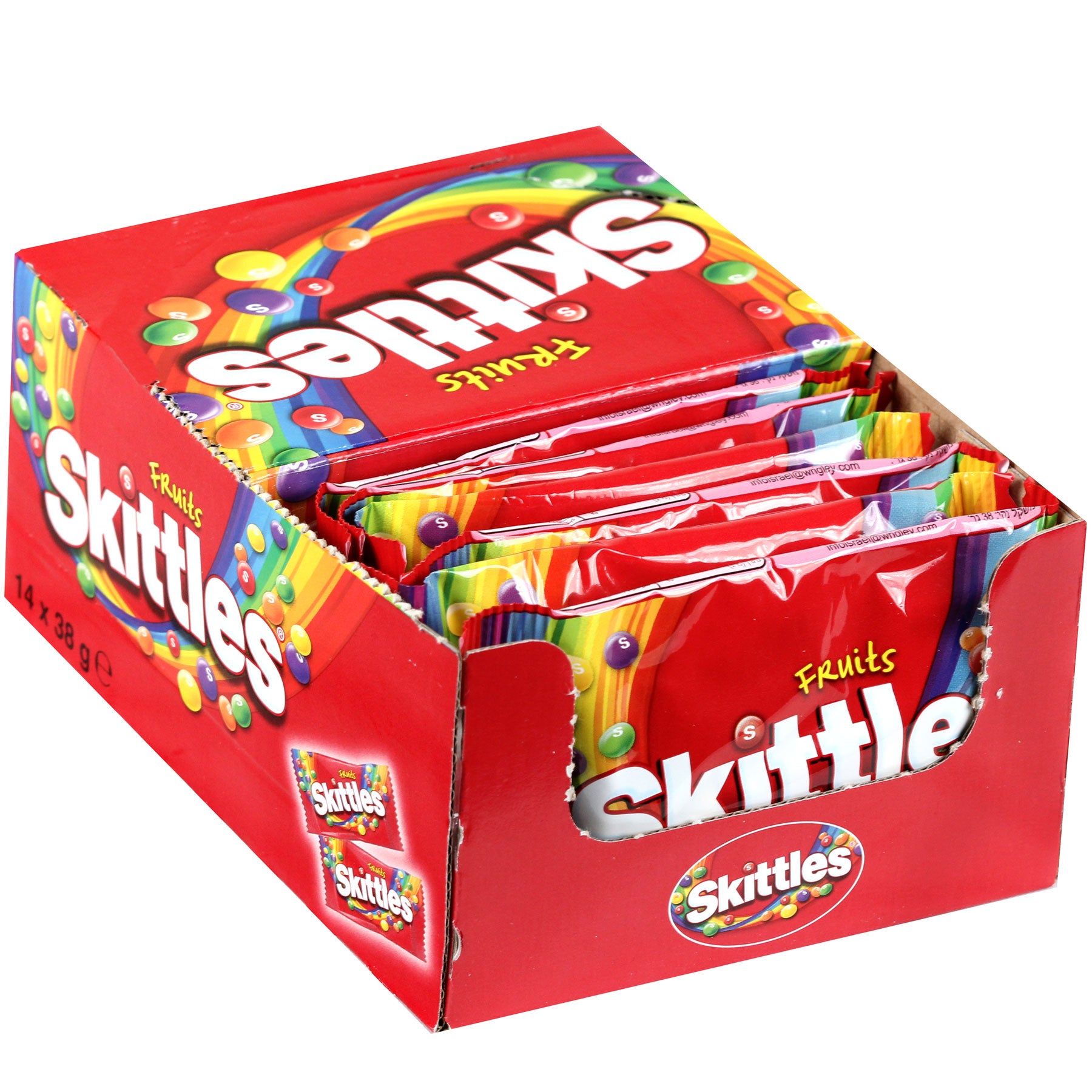 Skittles Candy - Original Fruits - 1.35 oz - 14CT Box – Oh! Nuts