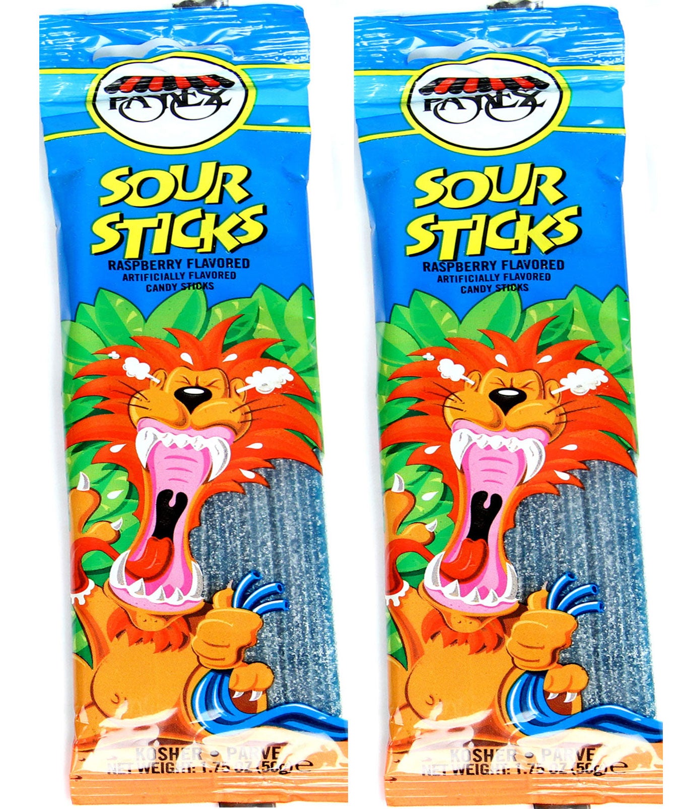 1.75 oz Sour Sticks - Blue Raspberry – Oh! Nuts