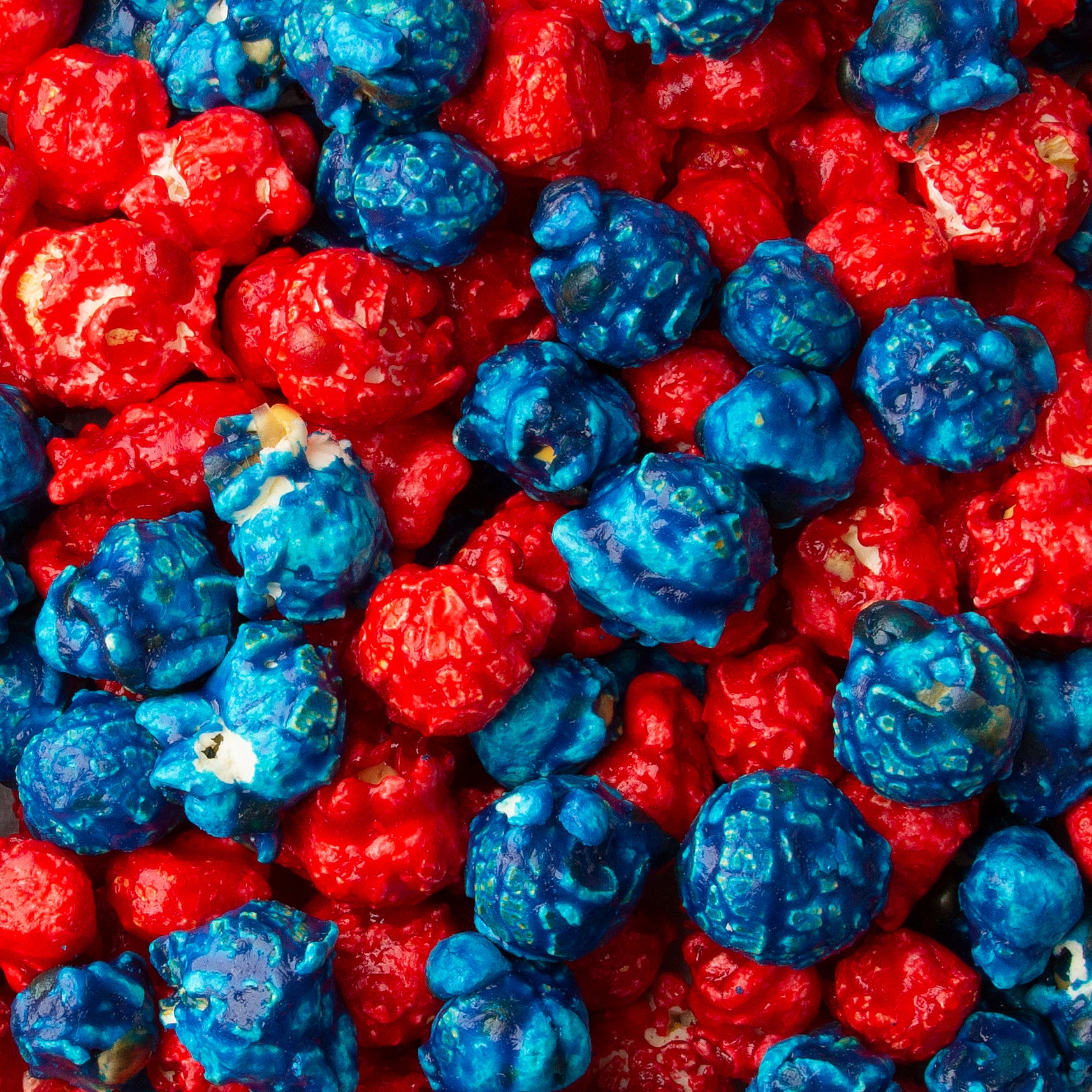 Navy Blue and Red Candy Coated Popcorn - Blueberry Cherry – Oh! Nuts