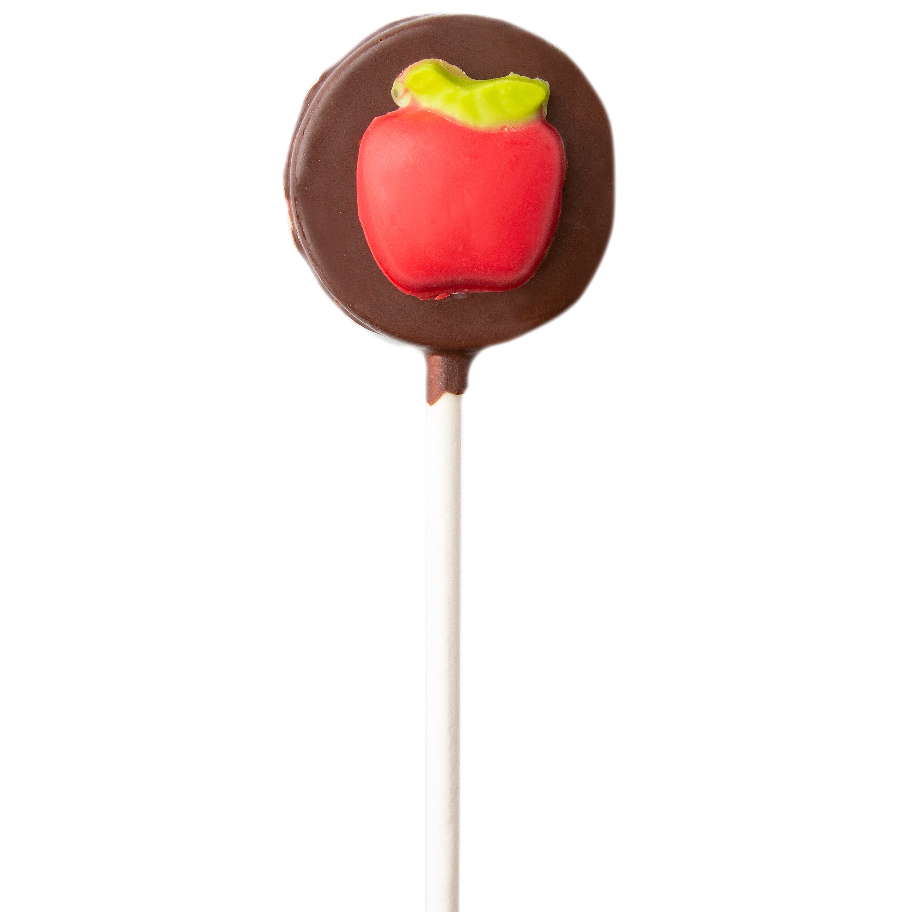 Chocolate Apple Shaped Lollipop – Oh! Nuts