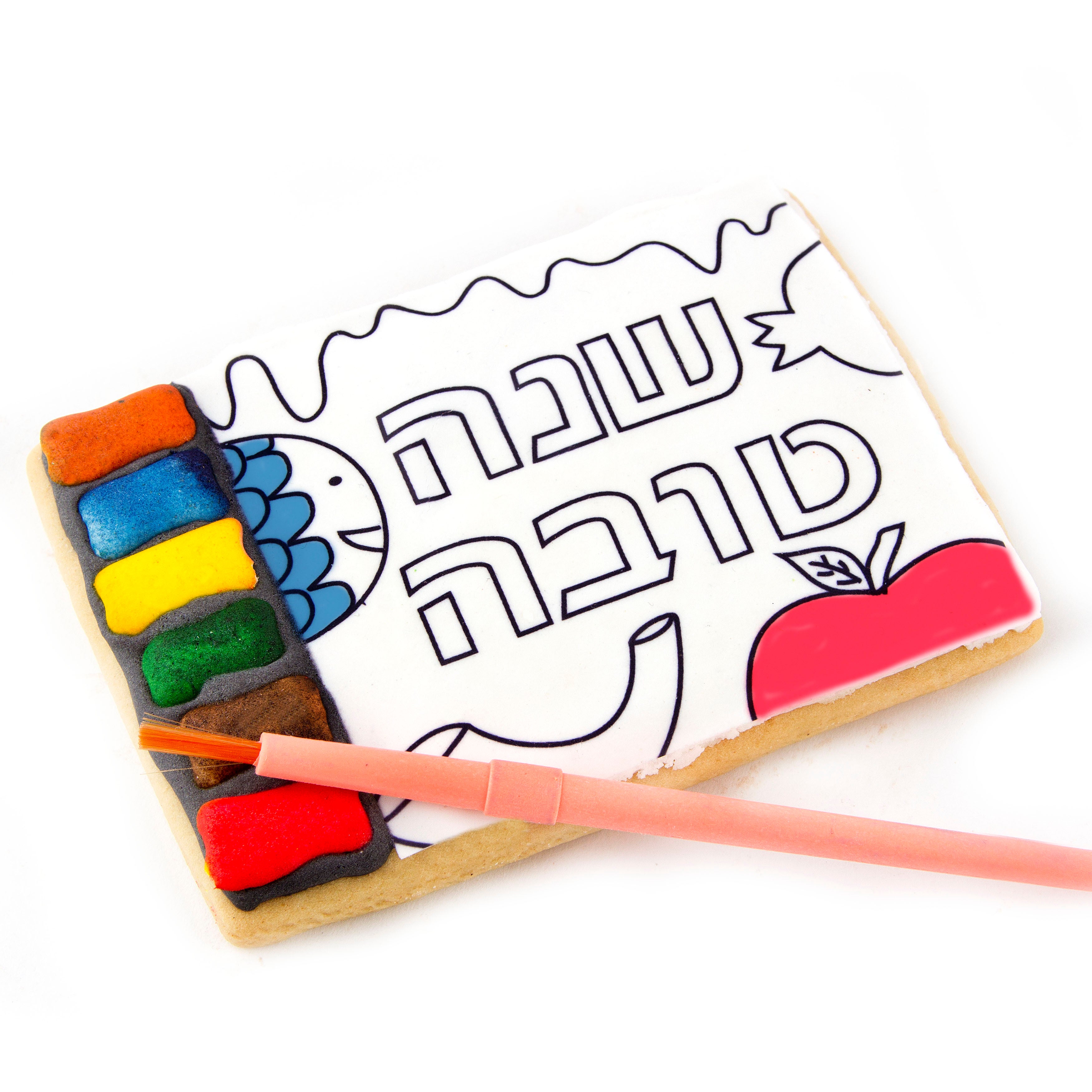 All in One Paint a Cookie Kit- Rosh Hashanah – Oh! Nuts