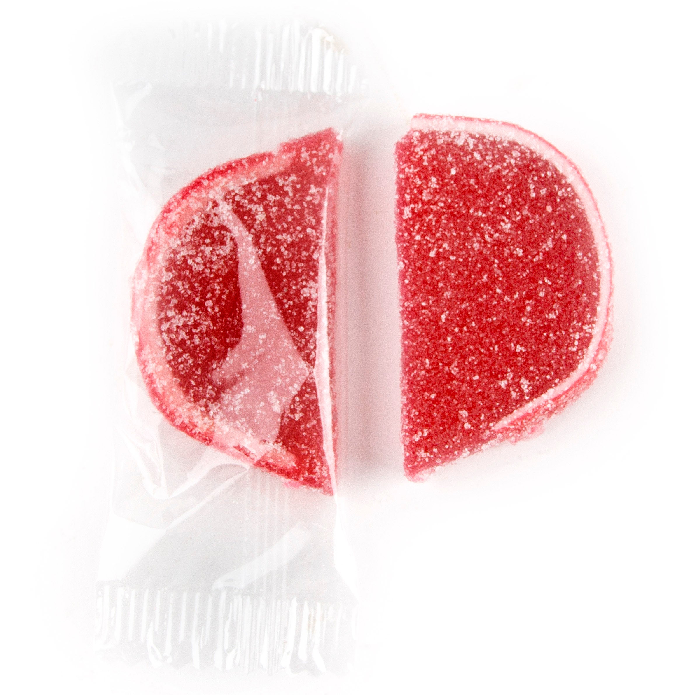 Large Wrapped Red Raspberry Jelly Fruit Slices – Oh! Nuts