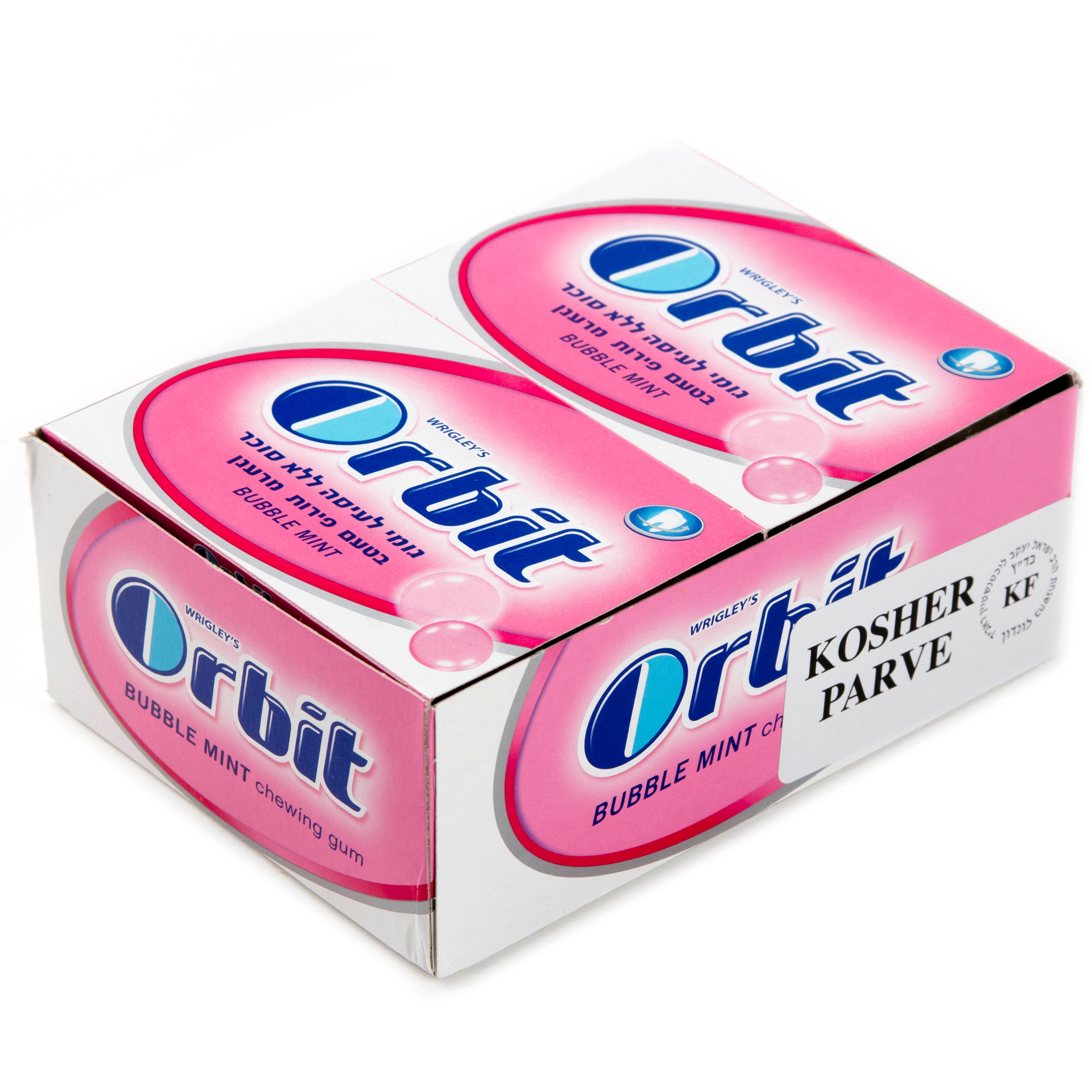 Orbit Professional Bubble Mint Sugar-Free Gum Pellets - 12CT Box – Oh! Nuts