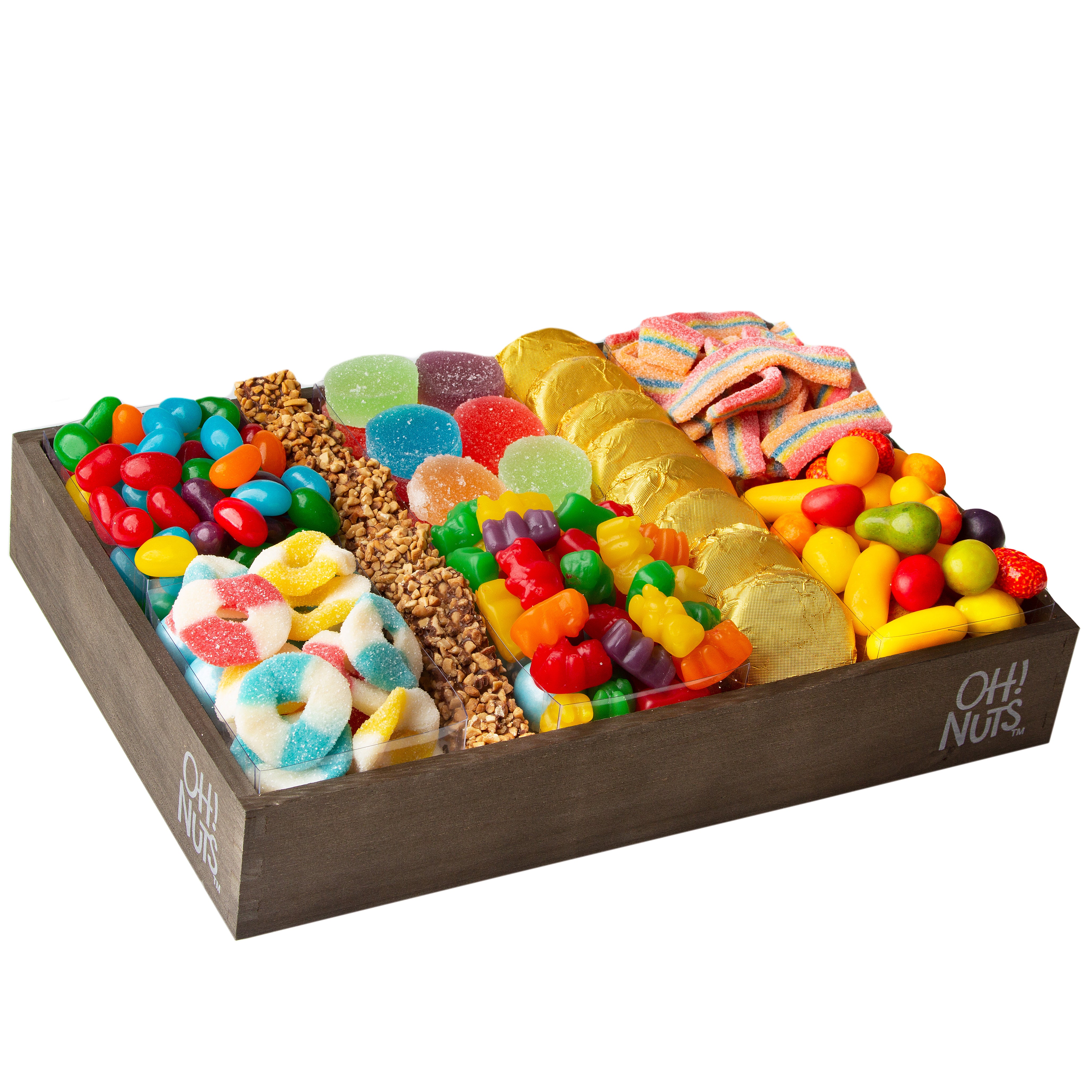 Wooden Chocolate & Candy Line Up - Medium 12" – Oh! Nuts