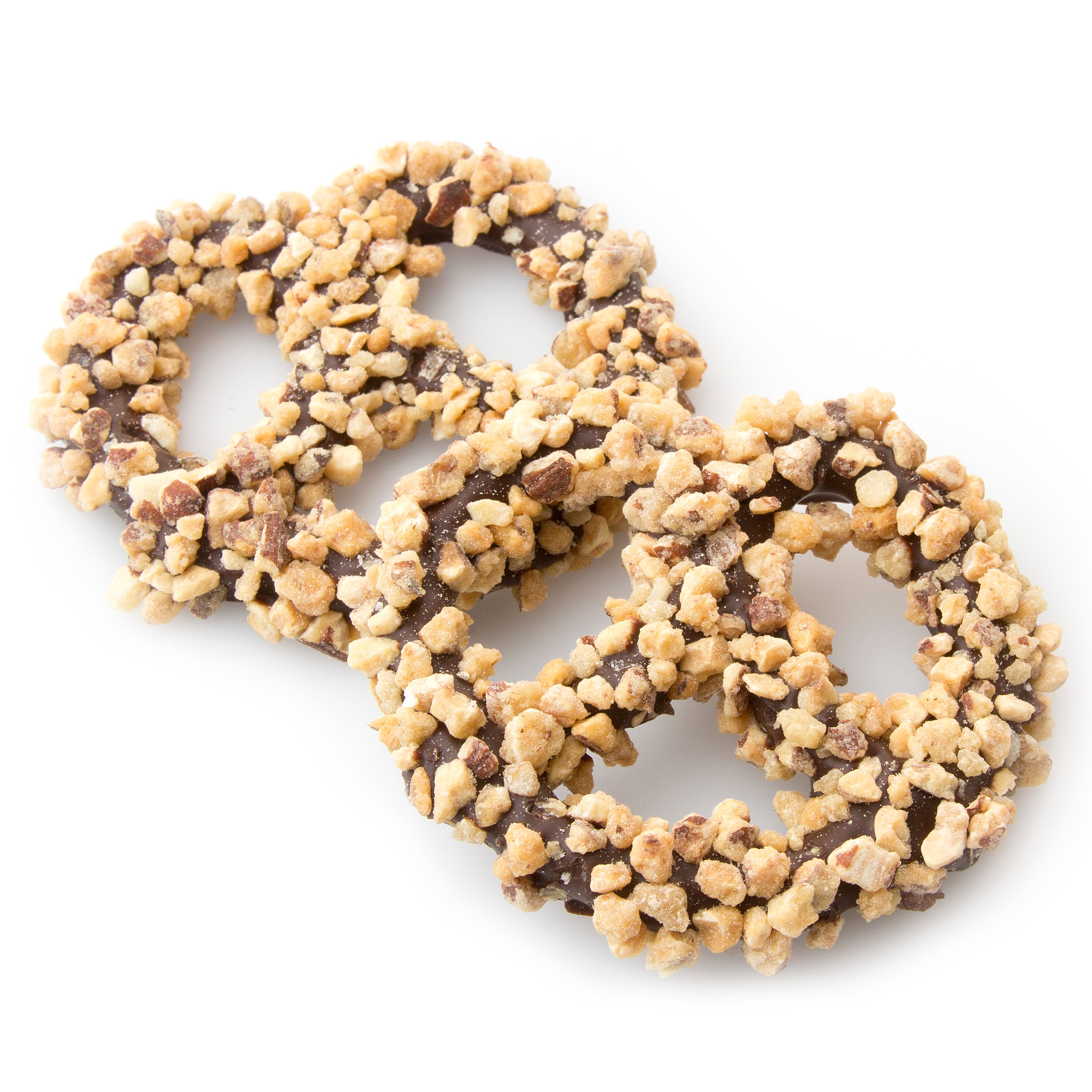 Belgian Chocolate Covered Pretzels with Nuts – Oh! Nuts