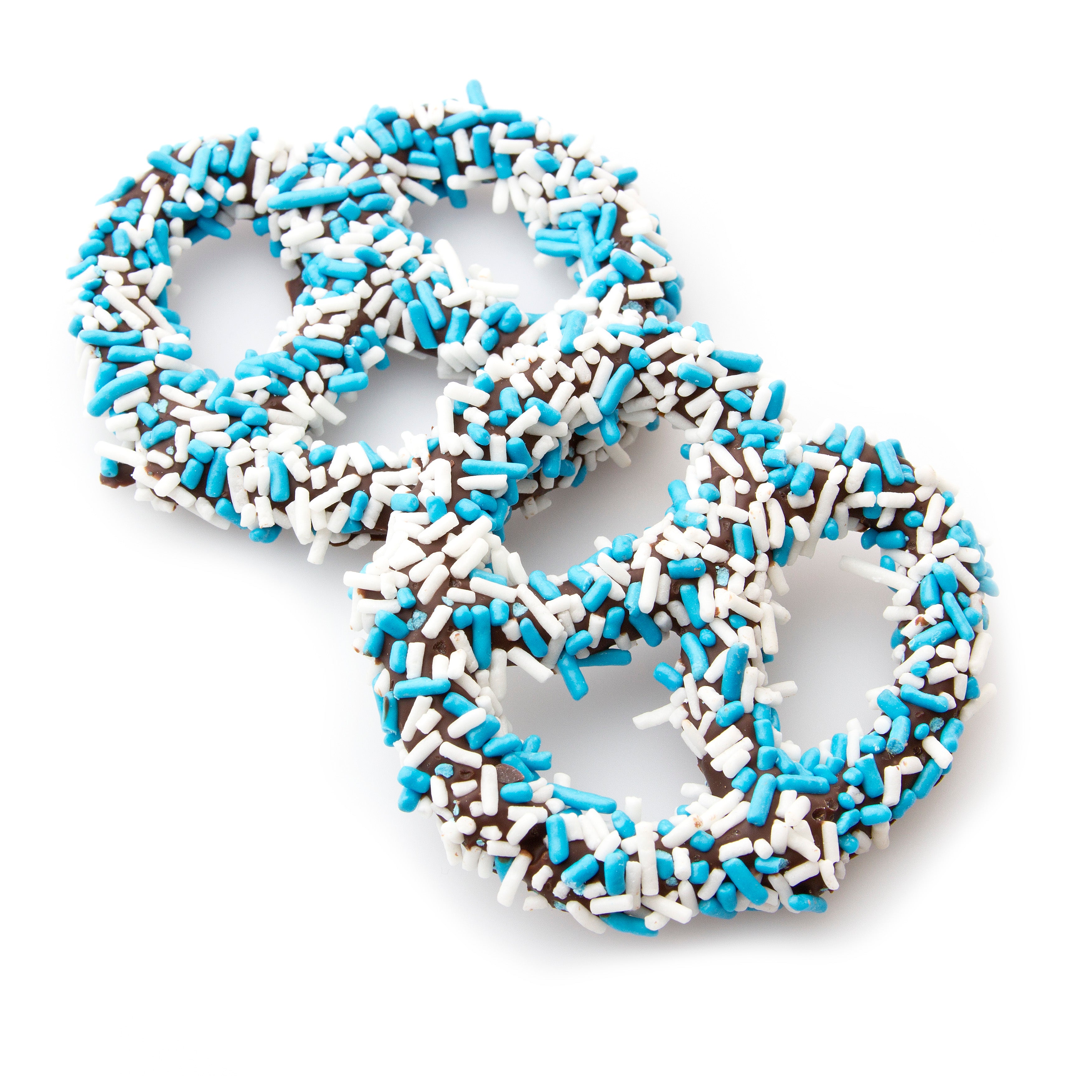 Belgian Chocolate Covered Pretzels Sprinkles – Oh! Nuts
