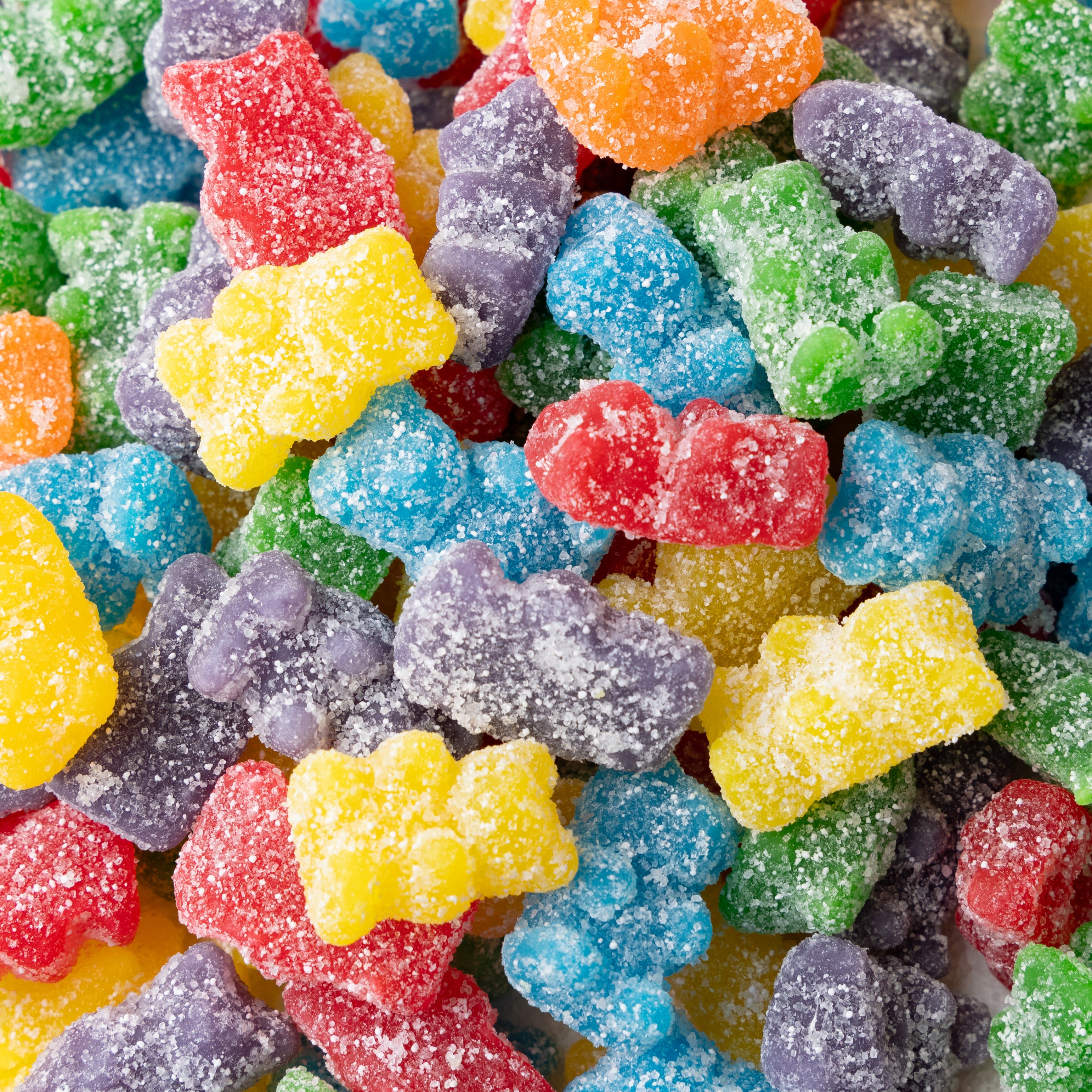 Colorful Sour Gummy Bears – Oh! Nuts