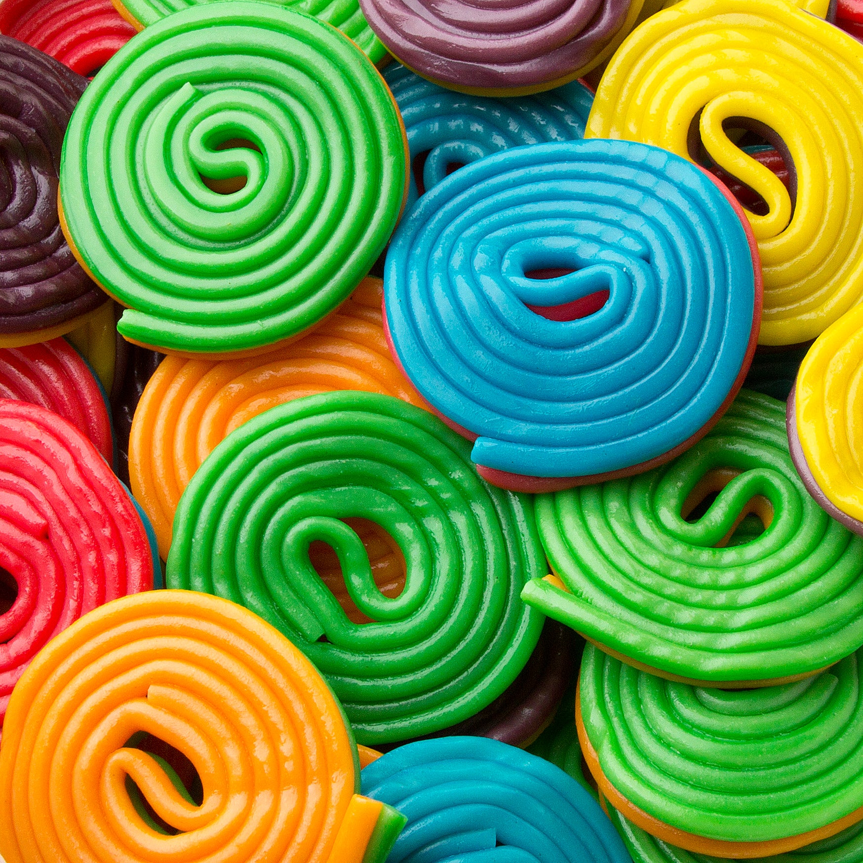 Assorted Colorful Spirals – Oh! Nuts