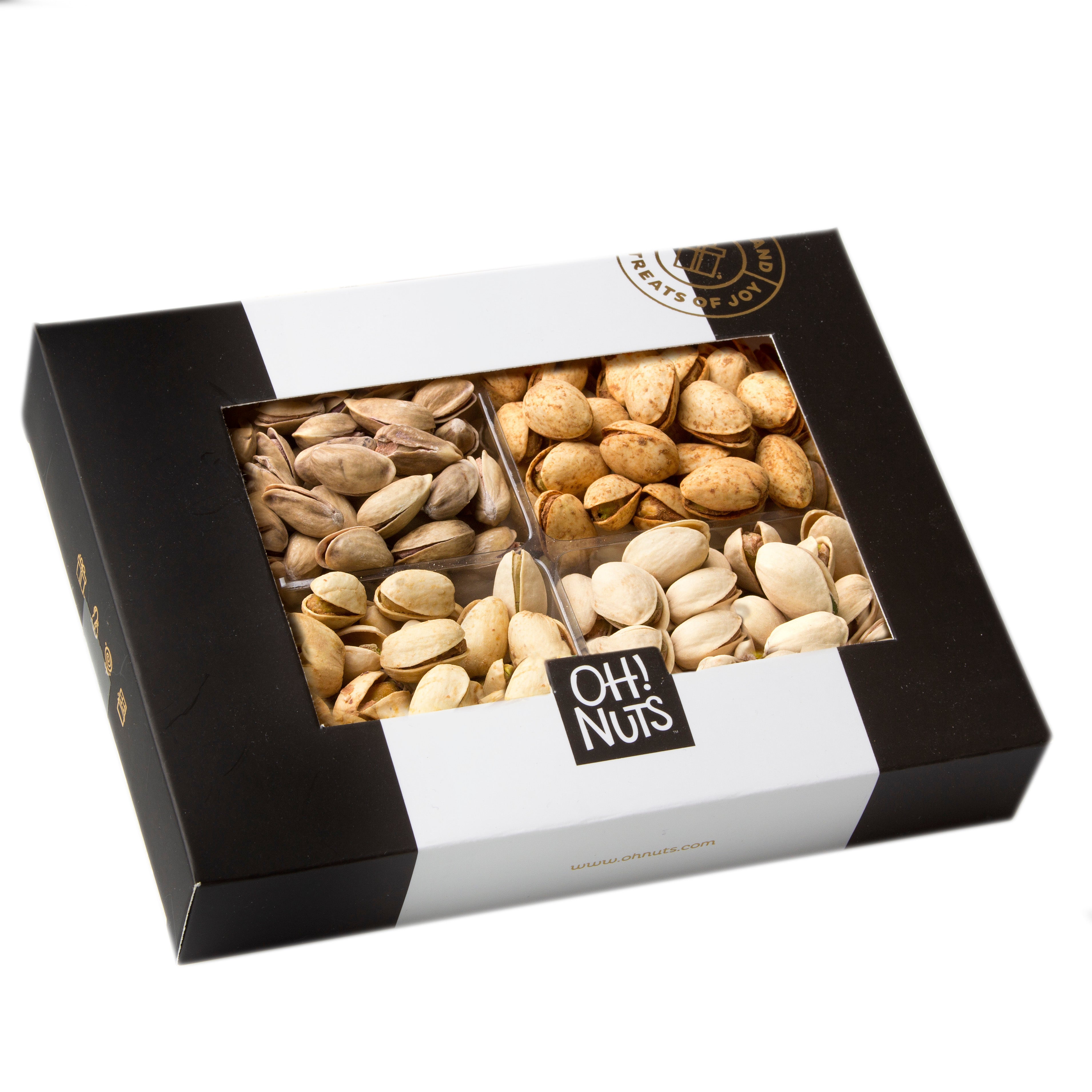 Pistachio Gourmet Sampler Gift Box – Oh! Nuts