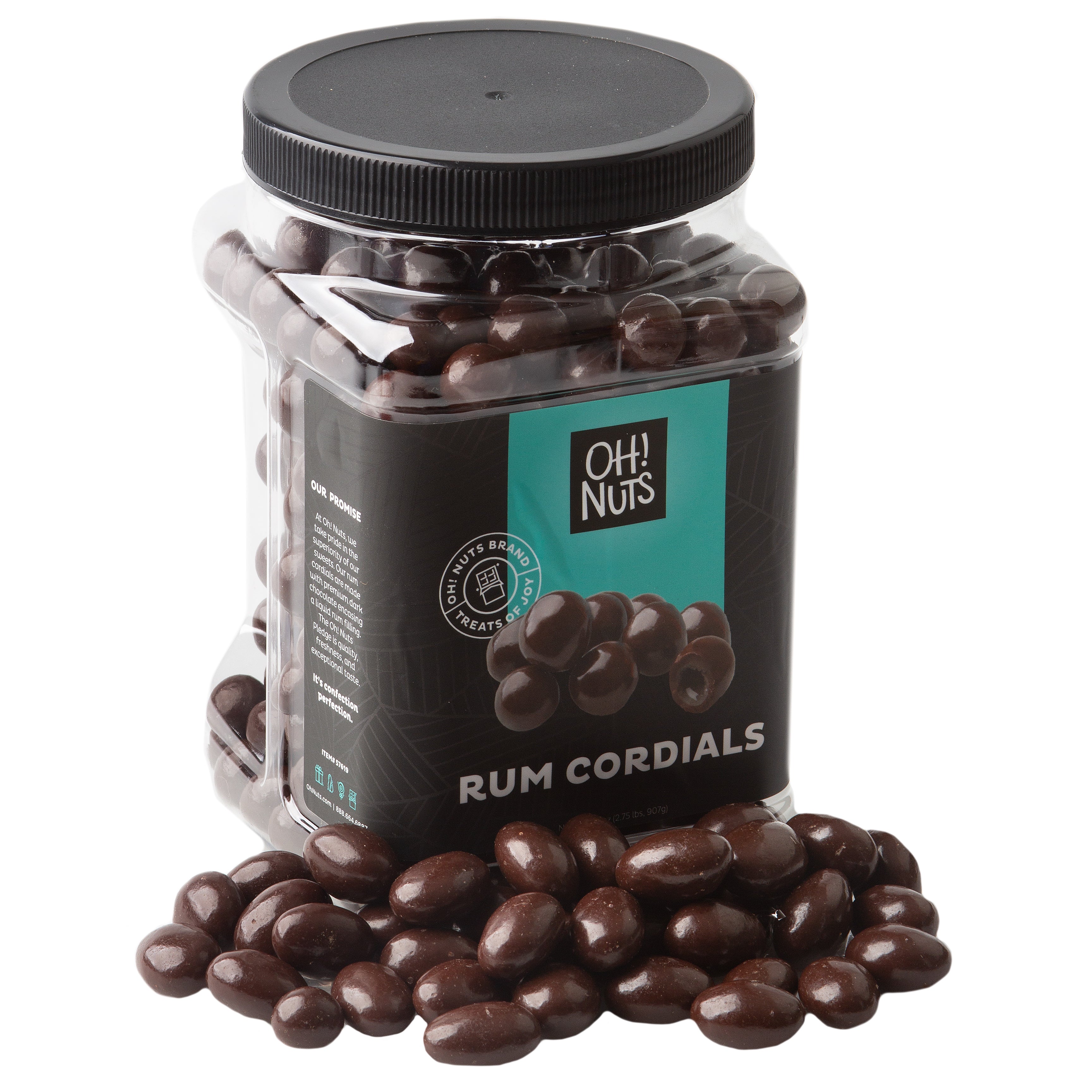Rum Chocolate Cordials Family Pack - 44oz – Oh! Nuts