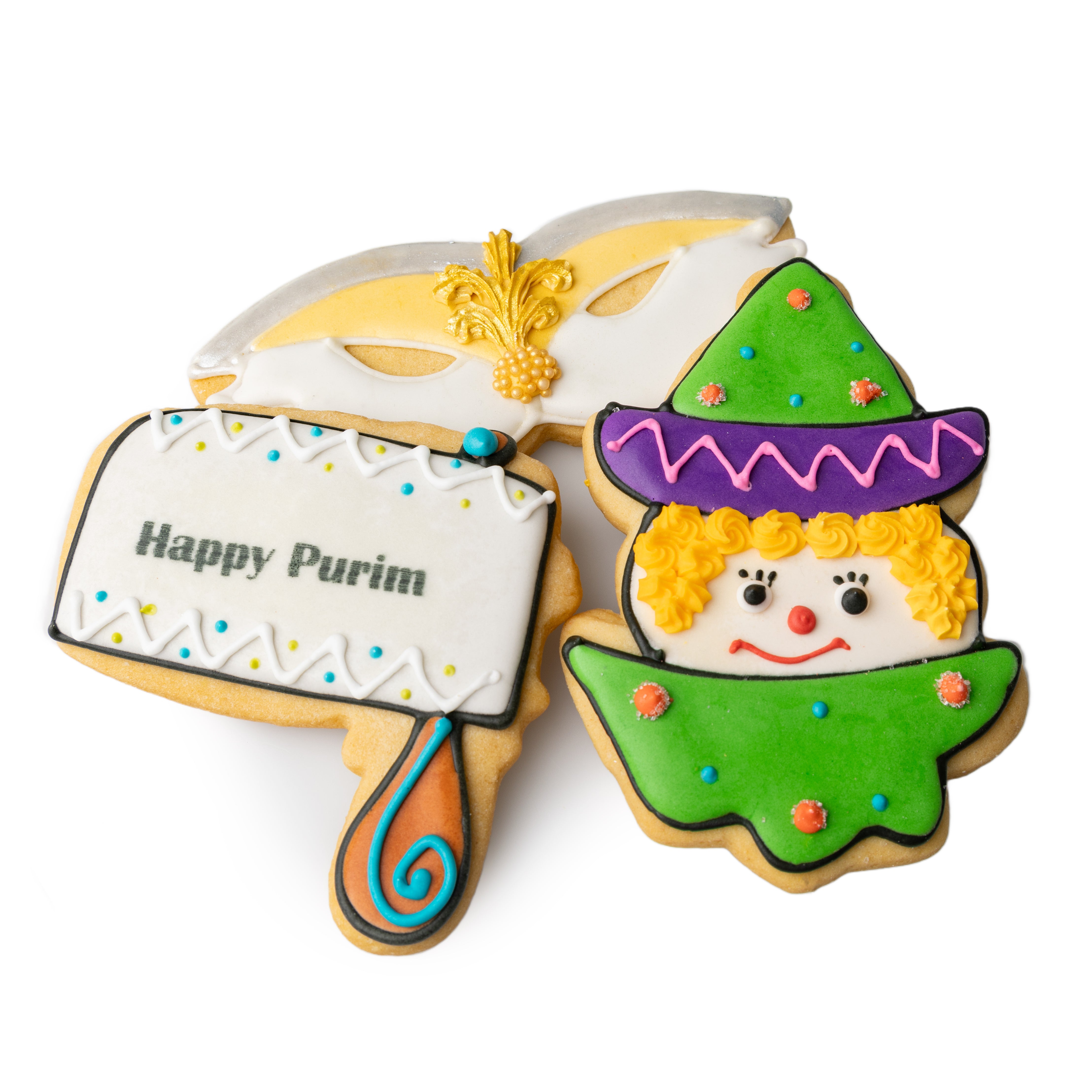 Purim Decorative Cookie Favor – Oh! Nuts