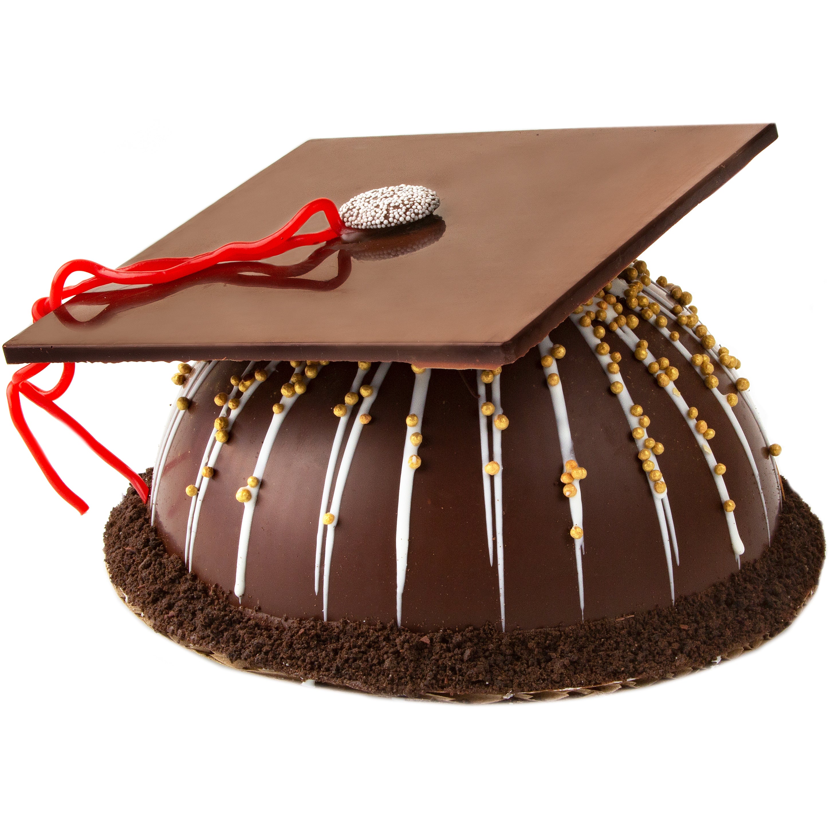 Hand Made Belgian Chocolate & Candies Graduation Hat SMASH CAKE – Oh! Nuts