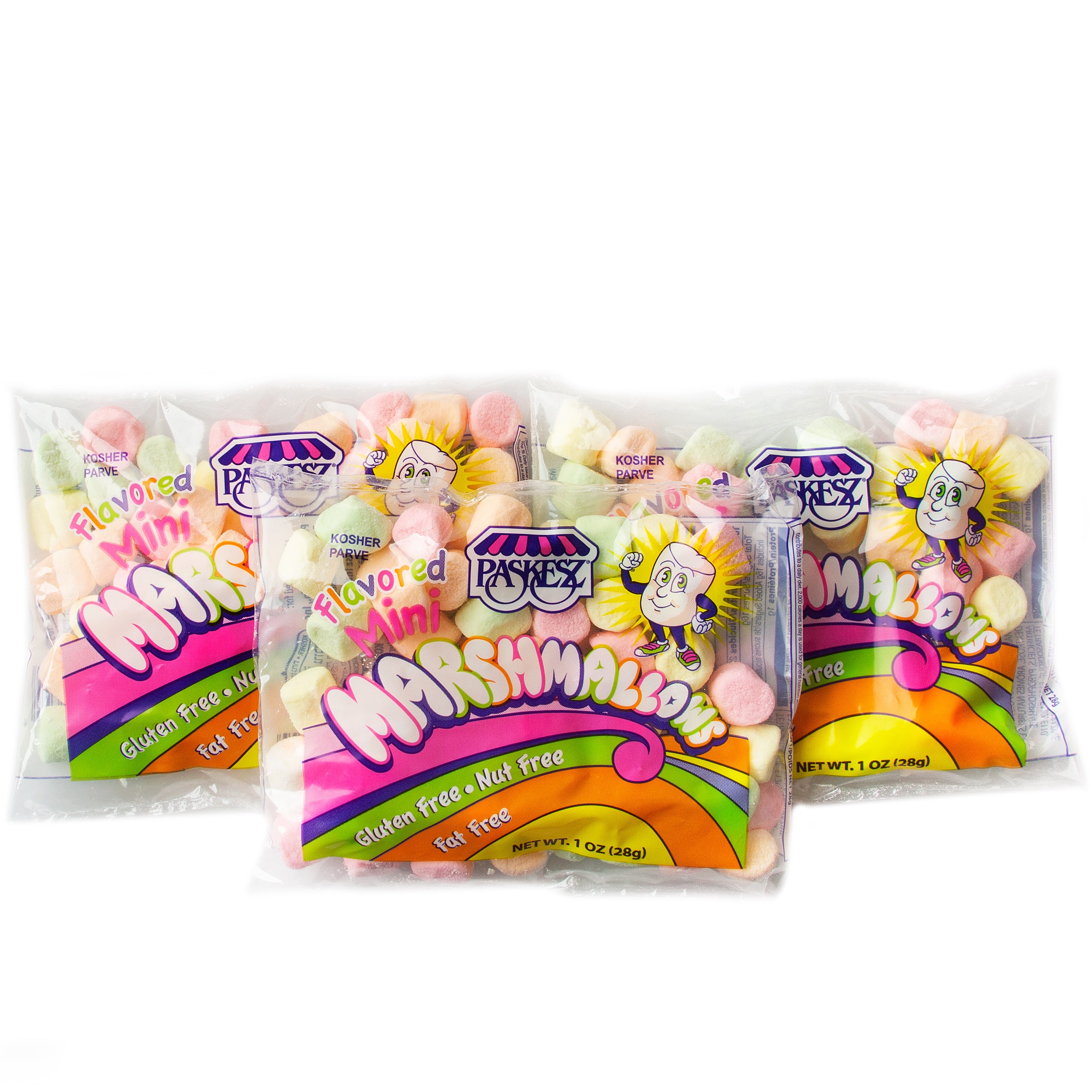 Mini Fruit Flavored Marshmallow Packs - 12 CT Box – Oh! Nuts