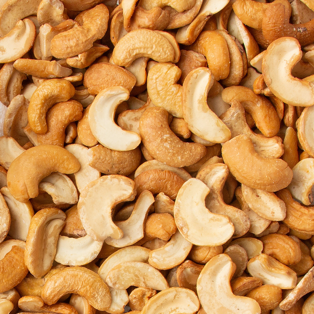 Roasted Unsalted Split Cashew Pieces – Oh! Nuts