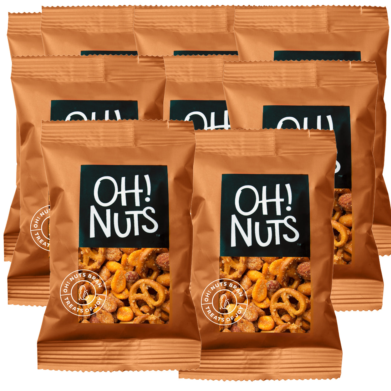 Sweet & Savory Bar Snack Nut Mix Snack Packs – Oh! Nuts