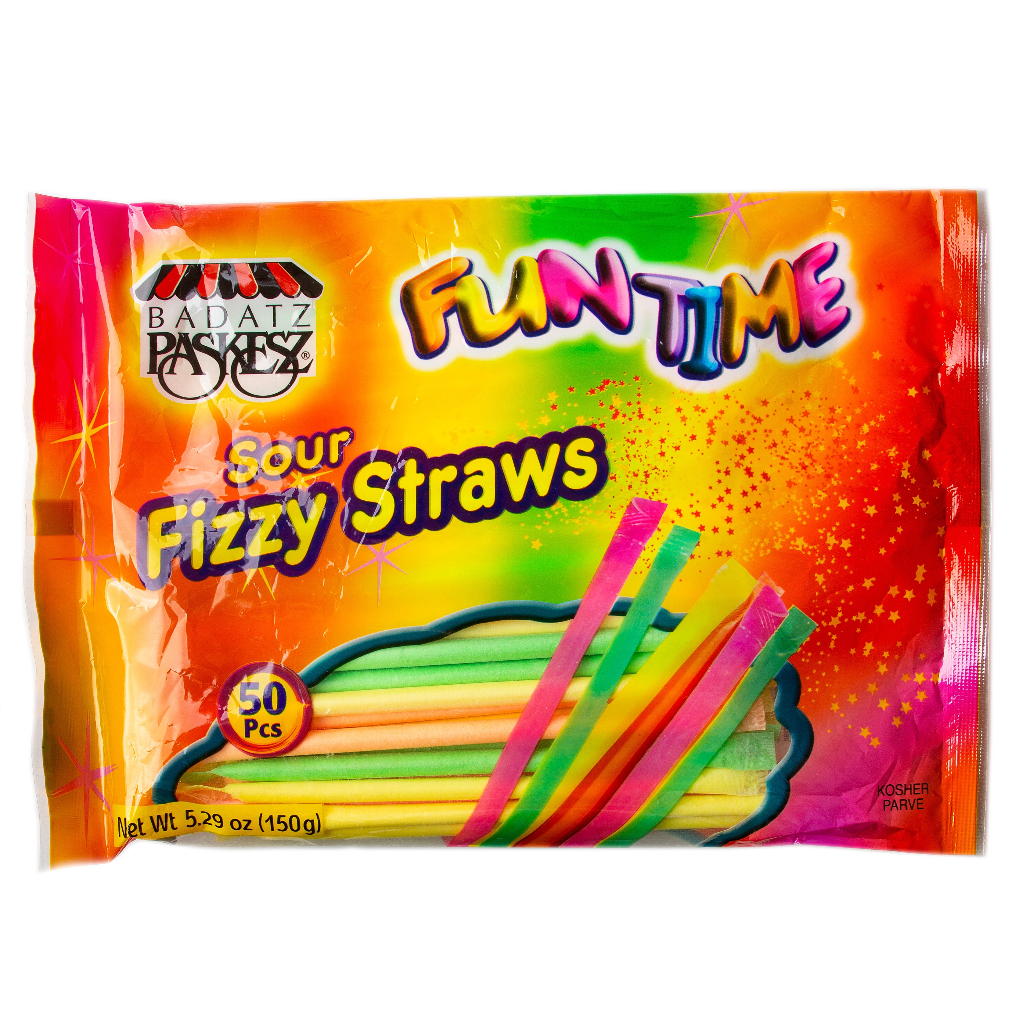 Fizzy Candy Straws - 50CT Bag – Oh! Nuts