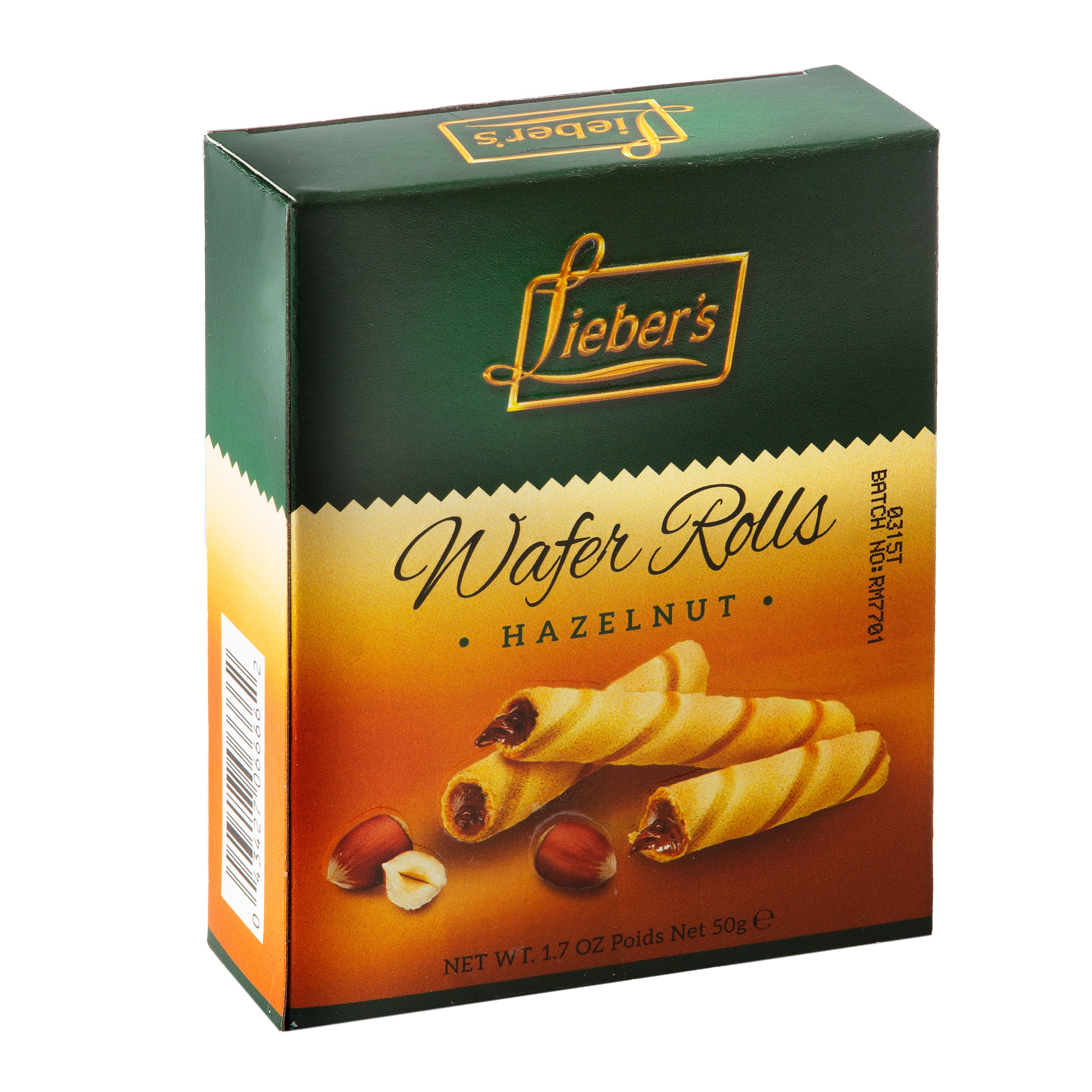 Mini Hazelnut Wafer Rolls - 1.7oz Box – Oh! Nuts