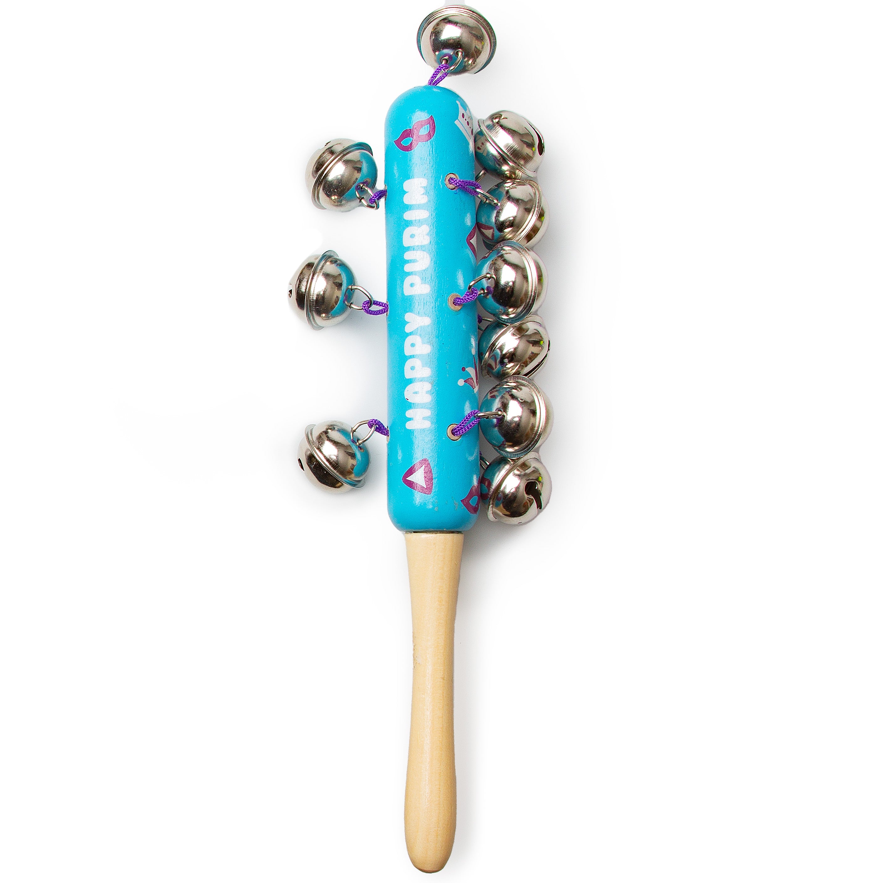 Wooden Wood Gragger With Bells – Oh! Nuts