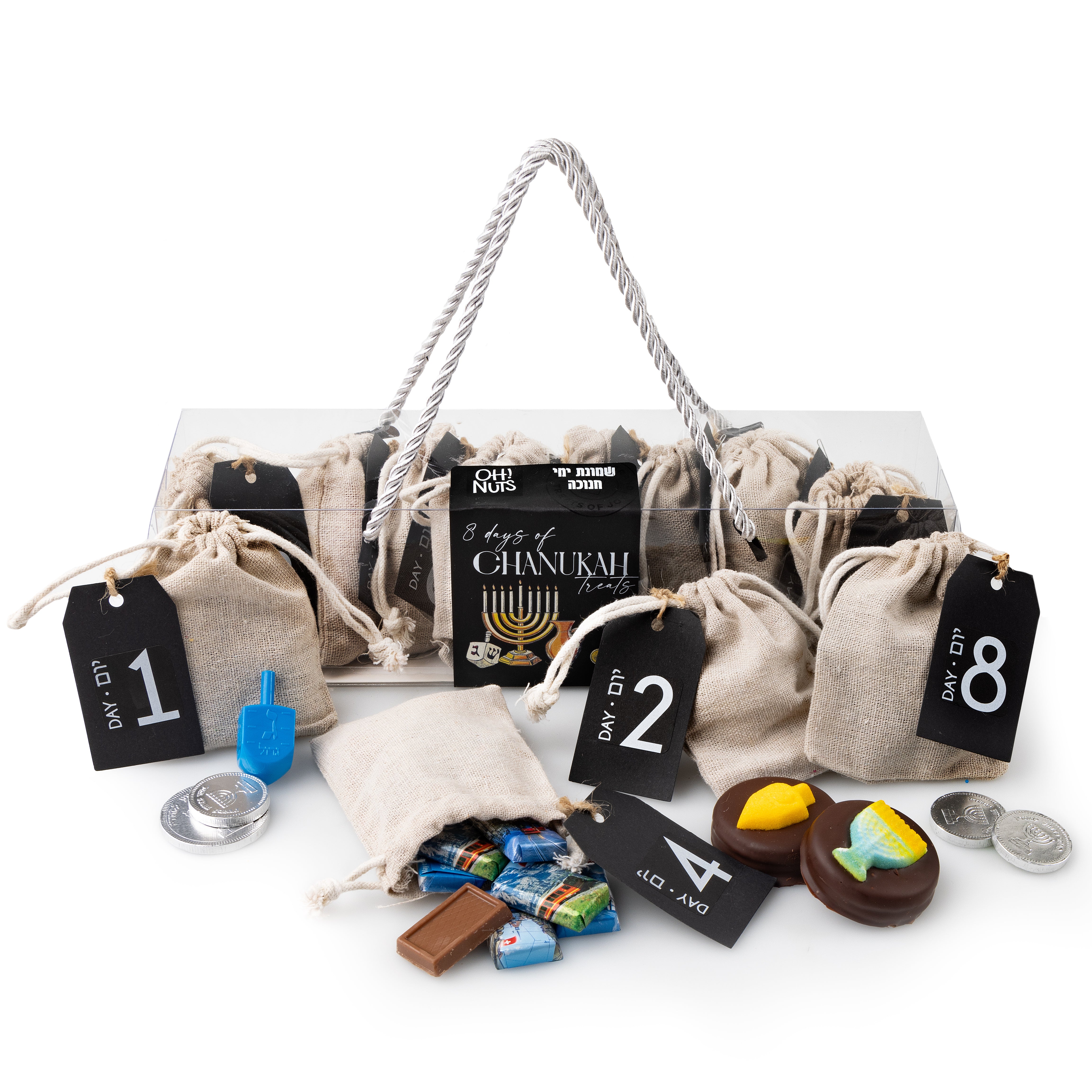8 Days of Chanukah Treats Gift Box – Oh! Nuts