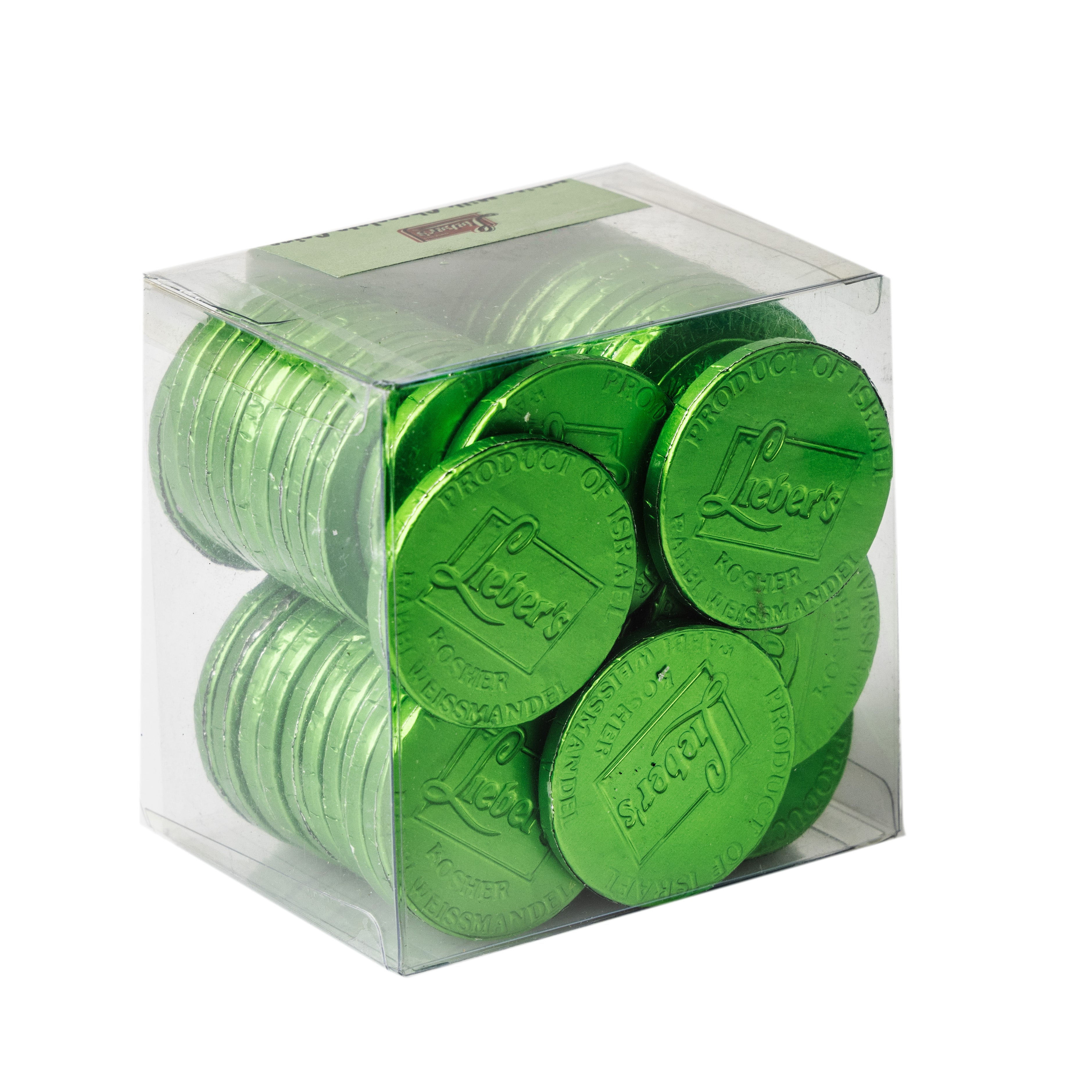 Milk White Chocolate Green Coins - 52CT – Oh! Nuts