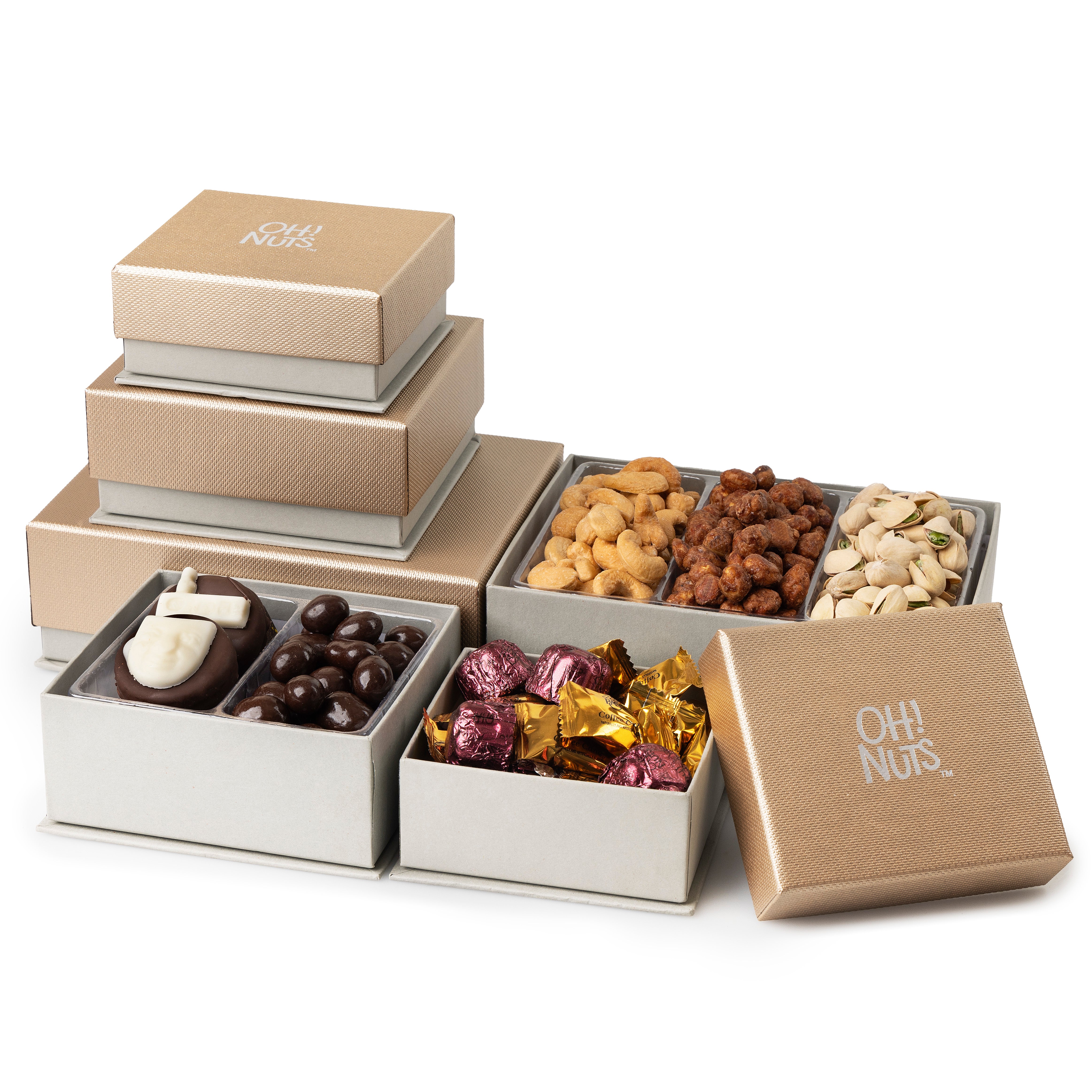 Purim Snack Stack Tower Gift Box Mishloach Manos – Oh! Nuts