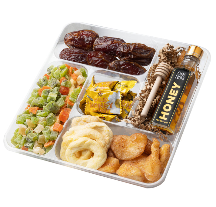 Rosh Hashanah Sweet 5 Sectional Gift Tray – Oh! Nuts