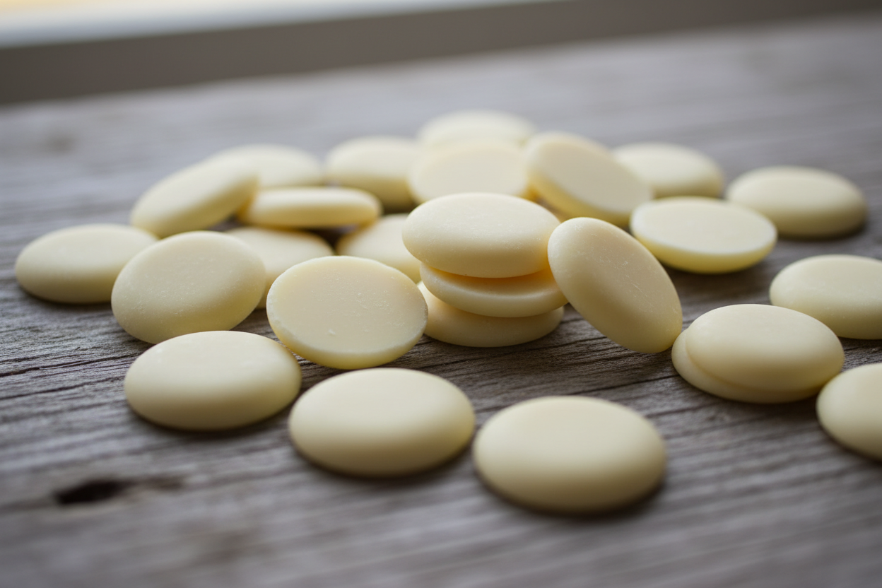 White Dairy Melting Buttons – Oh! Nuts